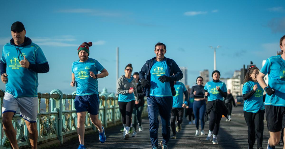 Brighton Marathon Weekend helps UK's first Sanctuary Runners group to ...