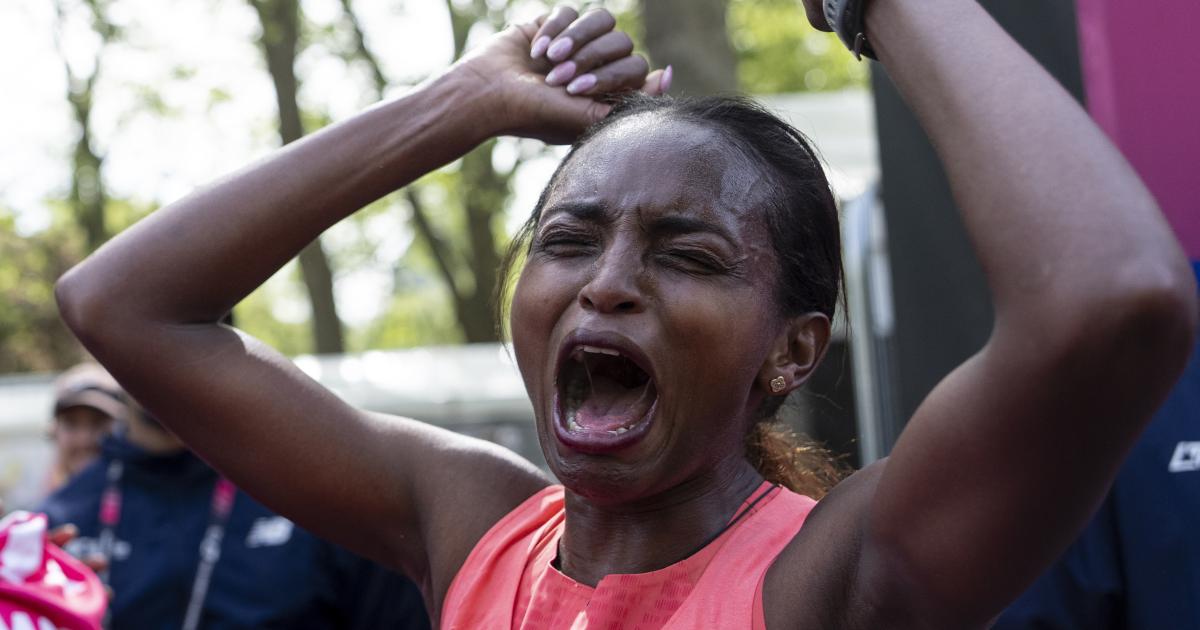 Tigst Assefa smashes women-only world record in historic TCS London ...