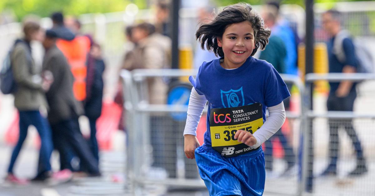 2023 TCS Mini London Marathon in schools aiming for Guinness World ...
