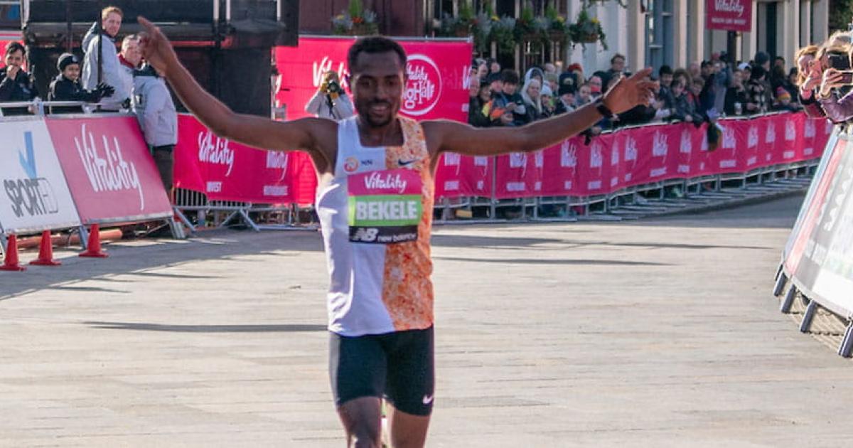 New course record as Bekele wins The Big Half 2020 | London Marathon Events