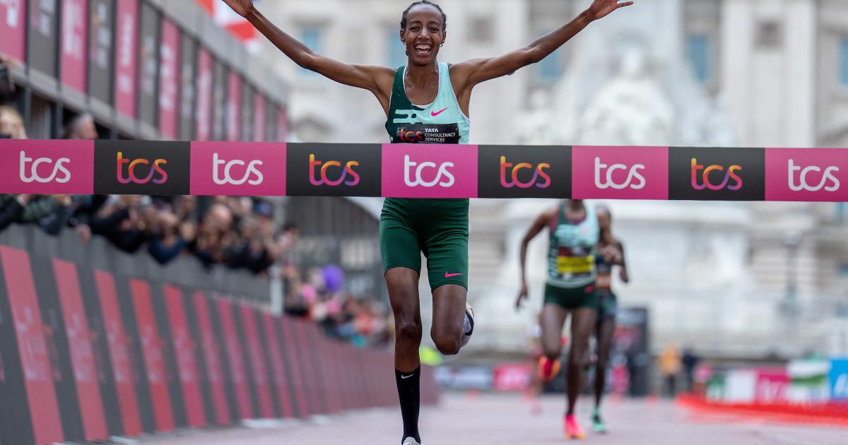 Hassan simply stunning on marathon debut | London Marathon Events
