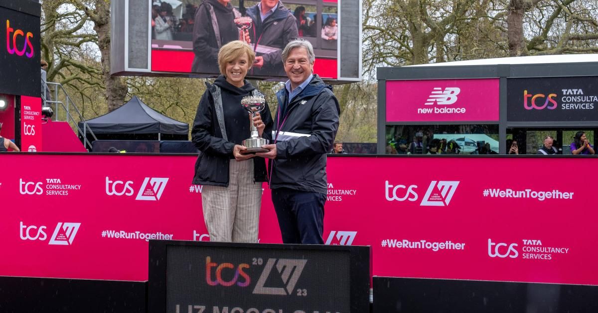 Liz McColgan receives John Disley Lifetime Achievement Award | London ...